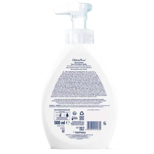 Sapone Mousse Dermomed Milky & Vanilla - Dermomed